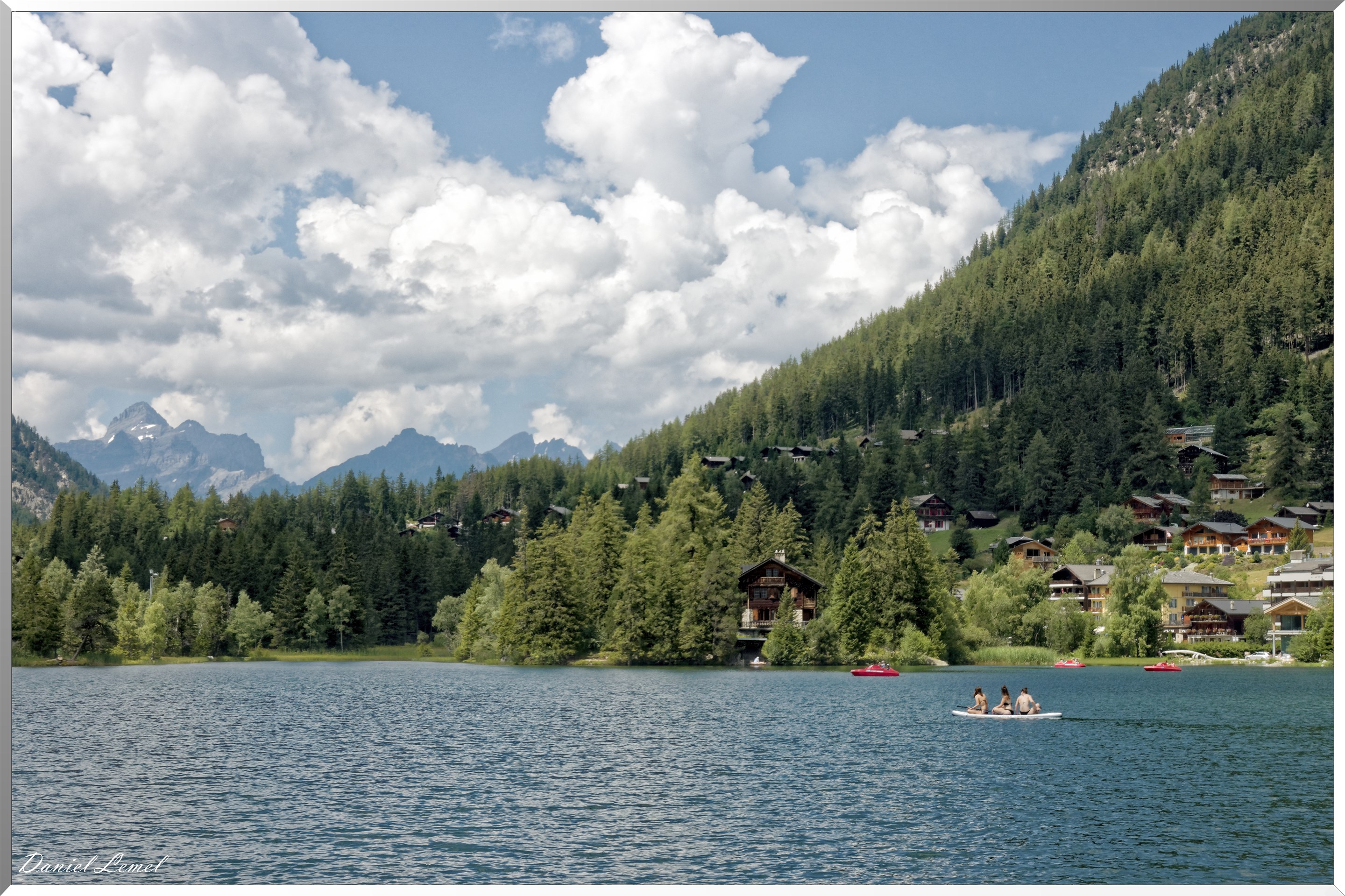 Tour du lac de Champex